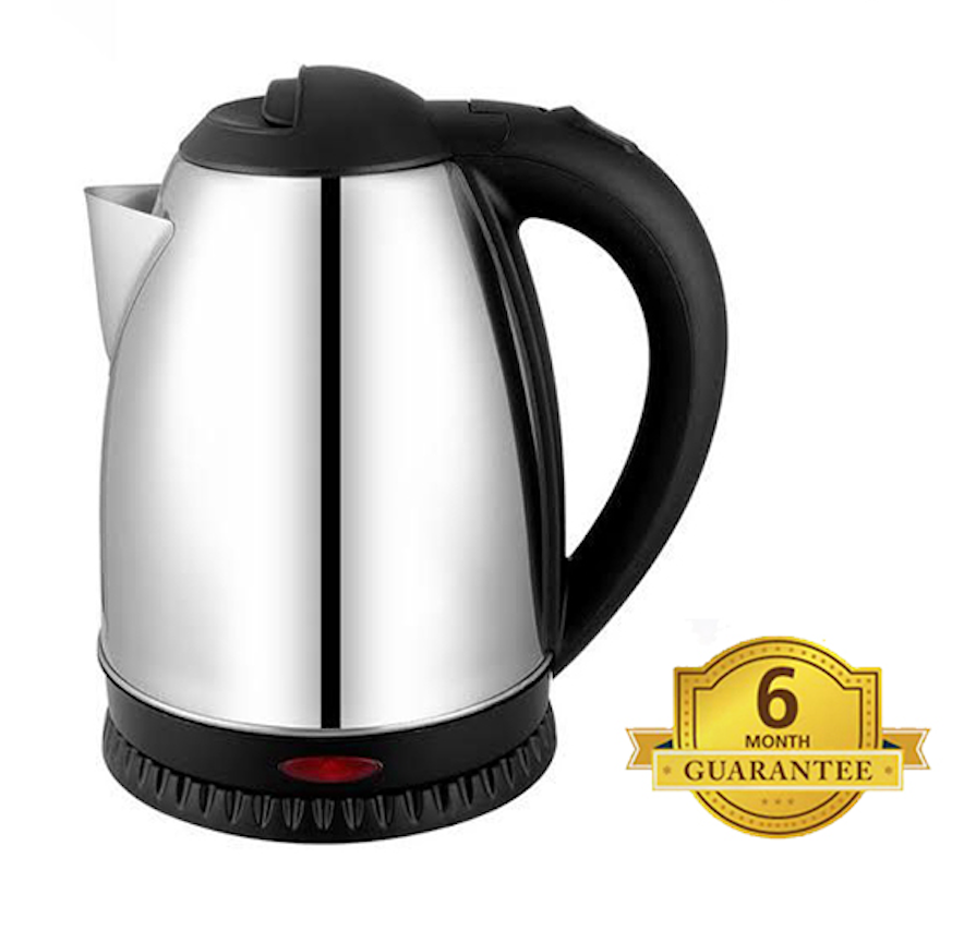 Cordless Stainless Steel Kettle (2L) – Marine Home