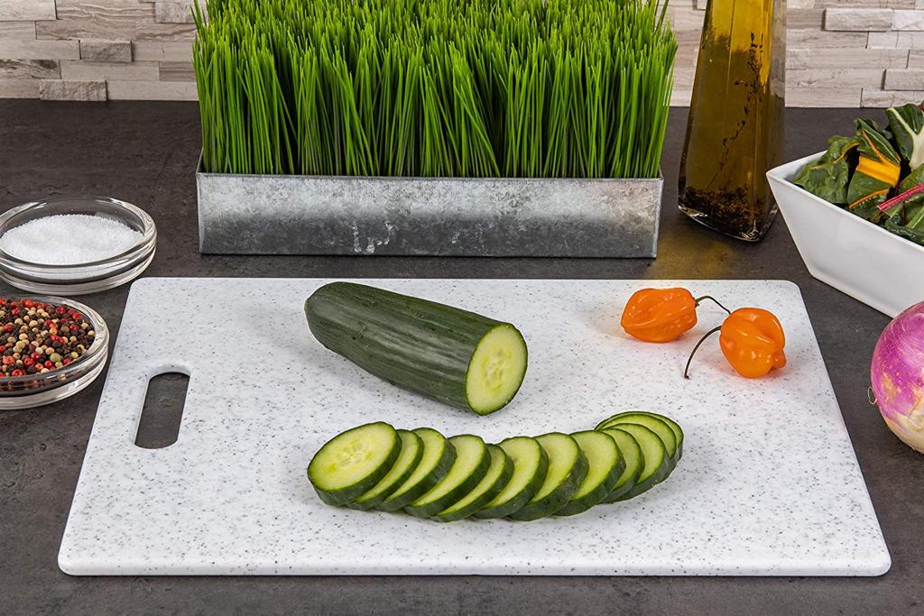 Large Stone Look Plastic Chopping Board – Marine Home